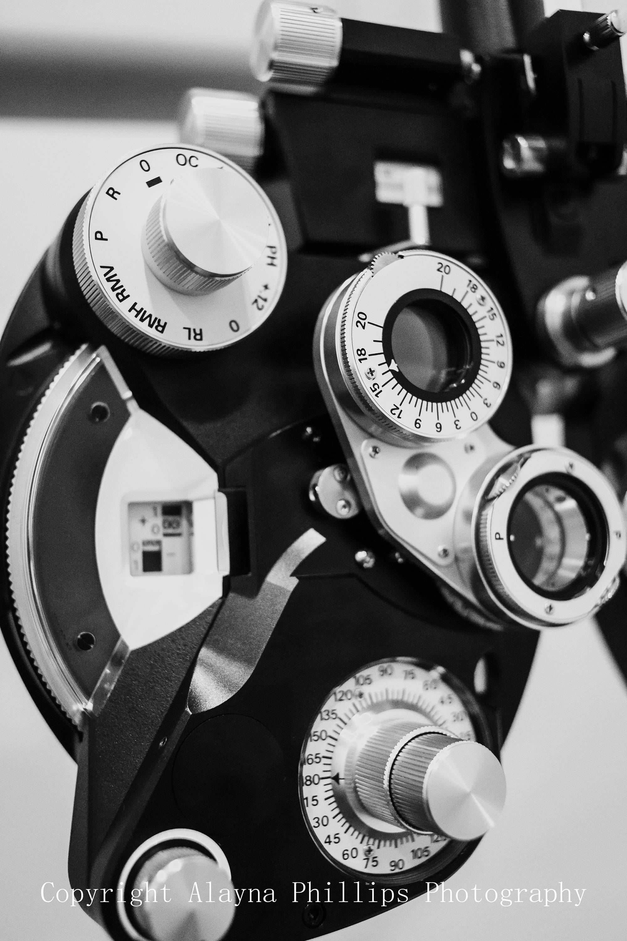 Phoropter Photography Print, Optical Photography Print, Optometrist ...