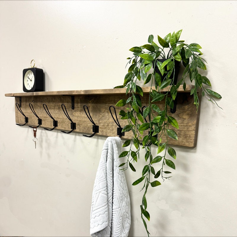 Rustic Coat Rack - Etsy
