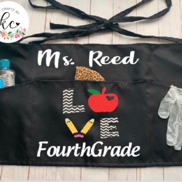 Teacher Apron - Etsy