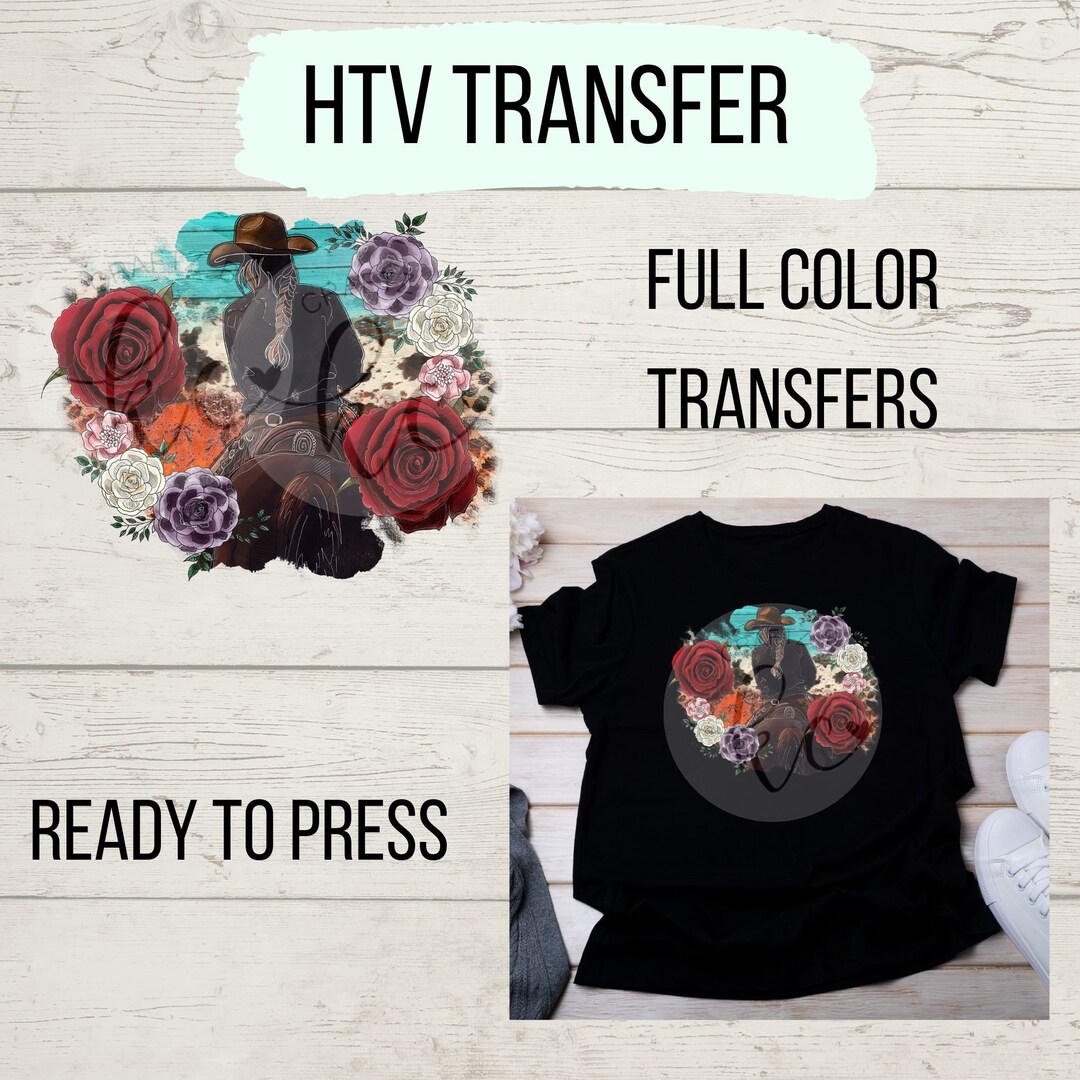 Western HTV Transfers, Ready to Press, Heat Transfers - Etsy