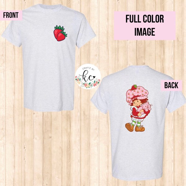 Strawberry Shortcake Shirt - Etsy