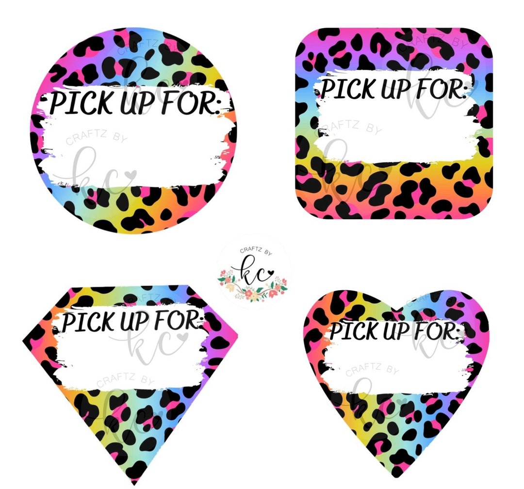 Pick up Stickers, Stickers, Shipping Labels, Labels, Porch Pick up ...