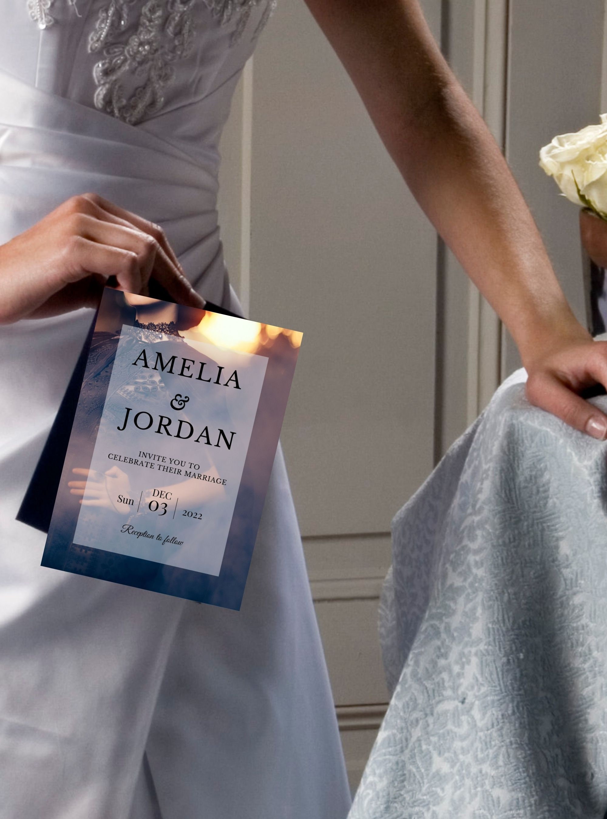 Elven Witch Forest Wedding Invitation Template, Enchanted Forest Theme ...