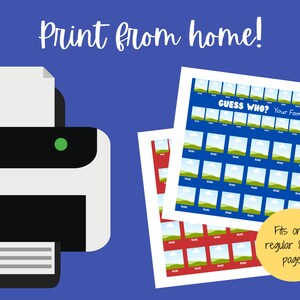 Custom Guess Who Game Template: Personalized Family Gift (canva ...