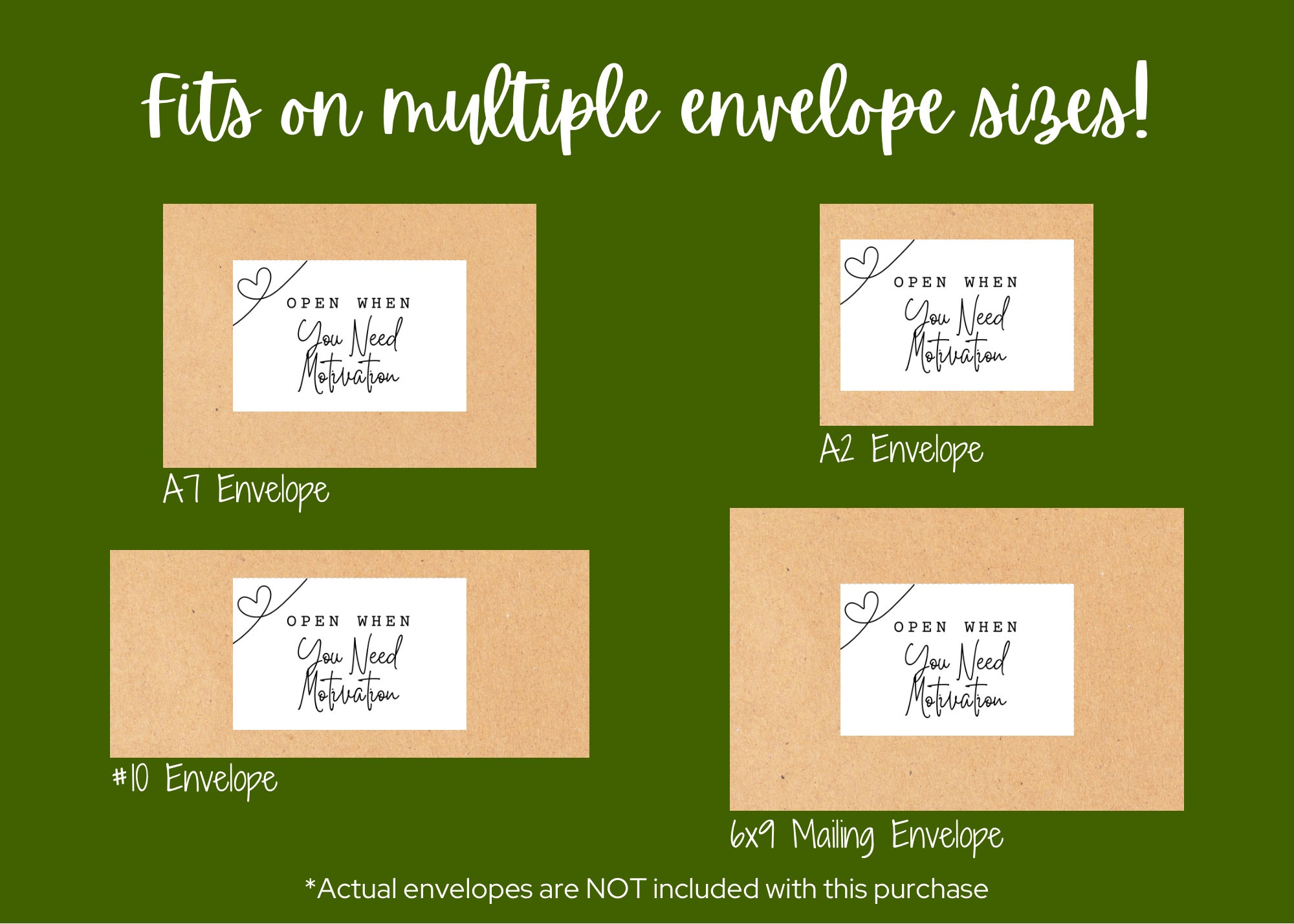 Open When Letter Labels Template | College Student Edition, Freshman ...