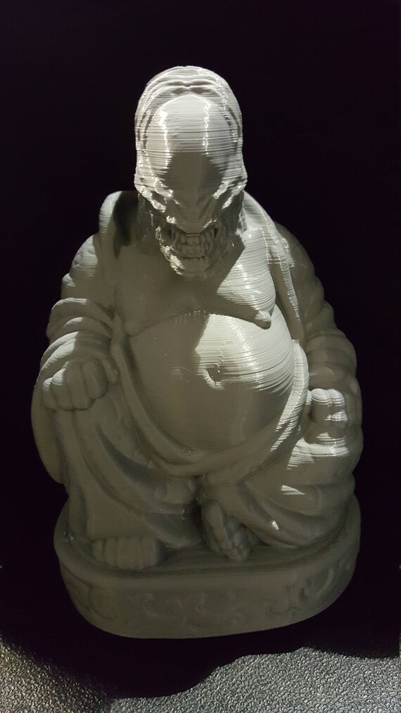 3D printed Xenomorph Alien Buddha office decor | Etsy