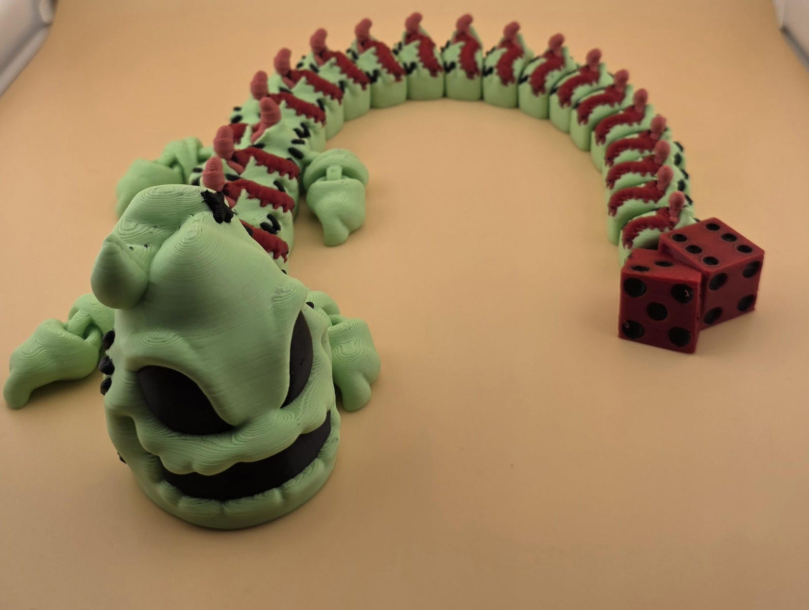 Articulated Oogie Boogie Ghost Dragon – 3D Printed Collectible - Etsy