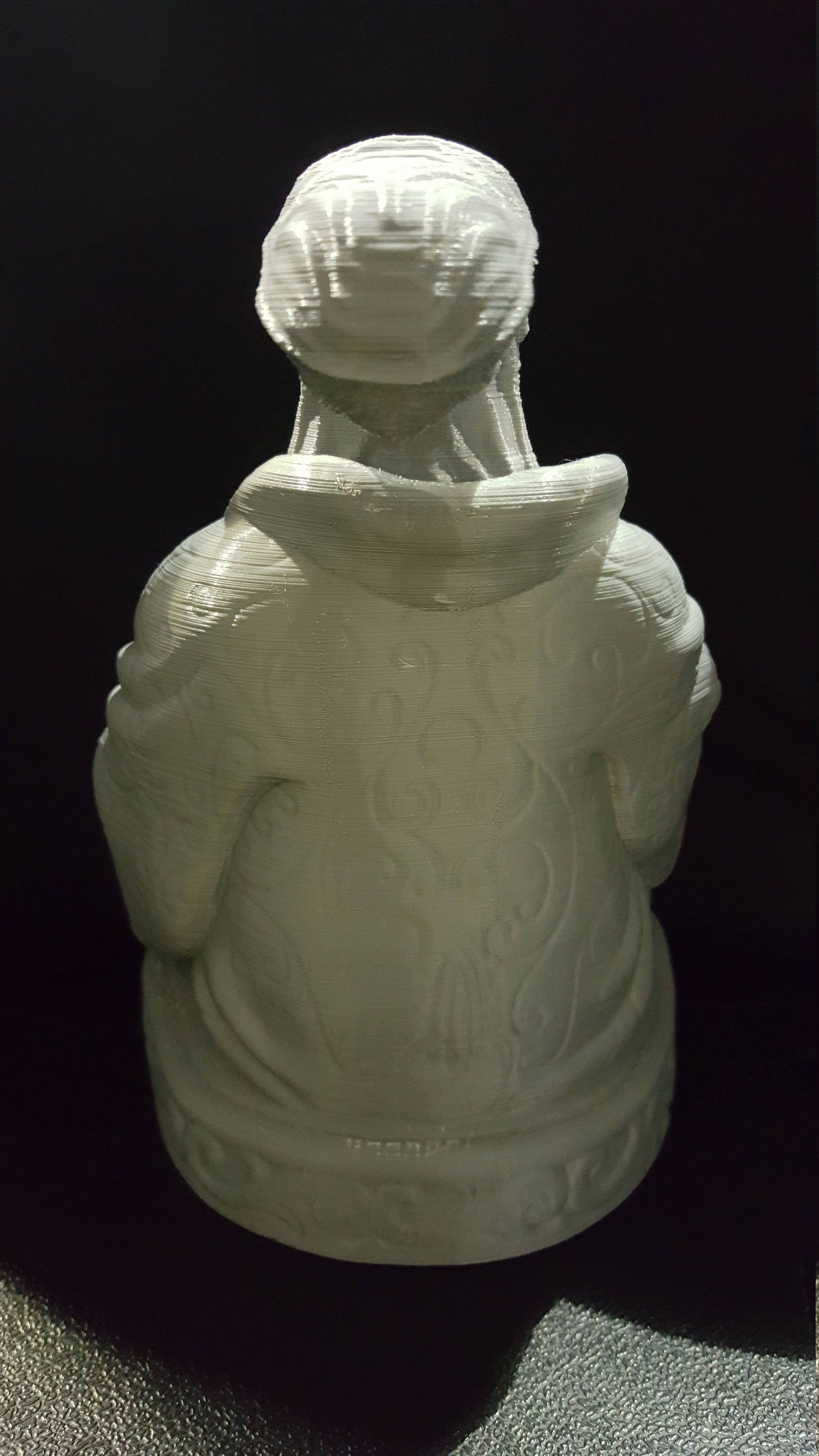 3D Printed Xenomorph alien Buddha Office Decor - Etsy