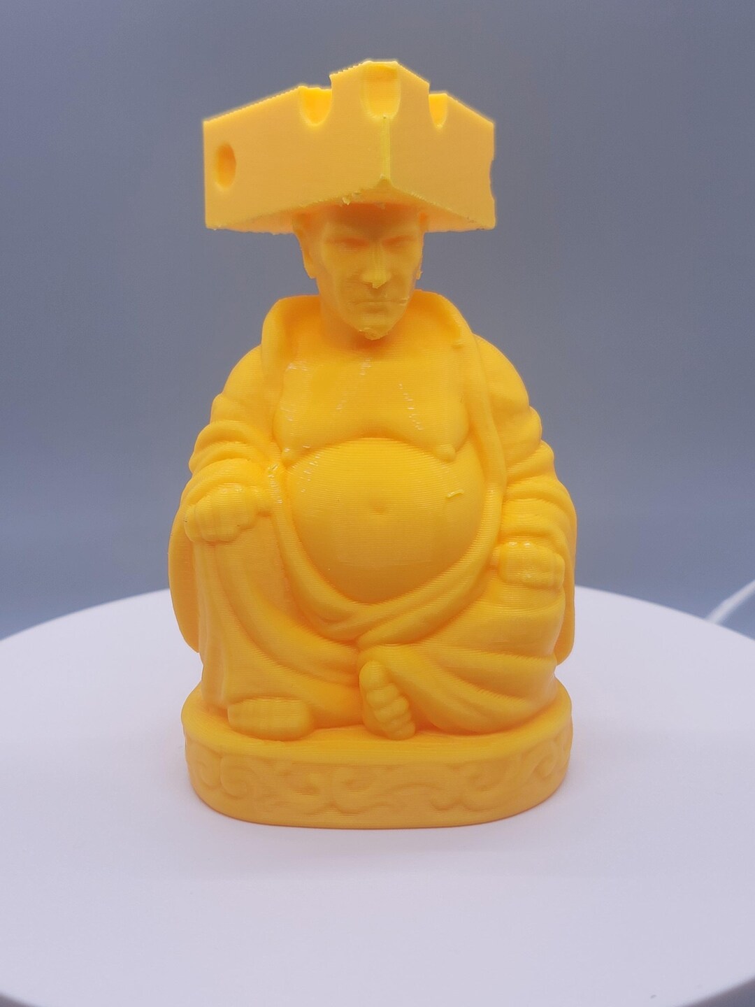 Cheesehead Buddha Statue – Funny Quirky Gift for Packers Fans & Cheese ...