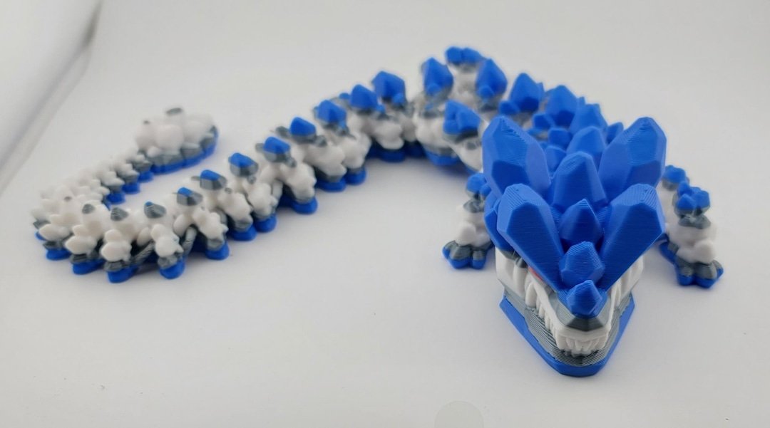 Articulated Dragon Dallas Cowboys Team Colors - Etsy