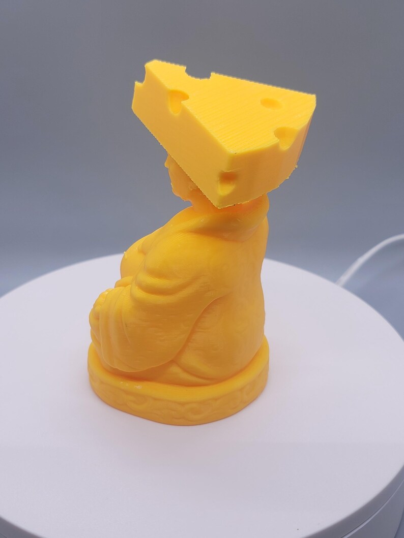 Cheesehead Buddha Statue – Funny Quirky Gift for Packers Fans & Cheese ...