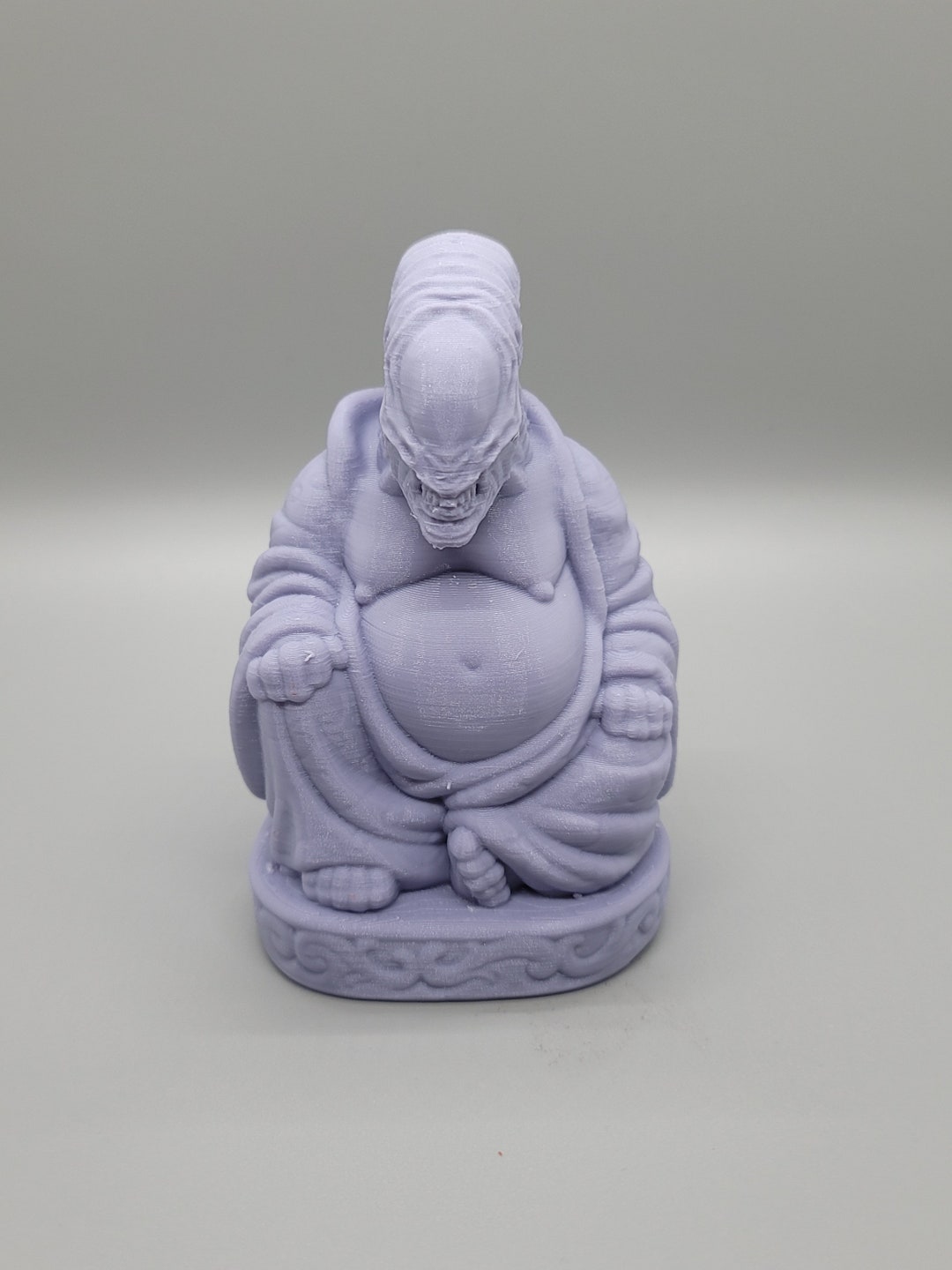 3D Printed Xenomorph "alien" Buddha, Office Decor, Home Decor, Funny ...
