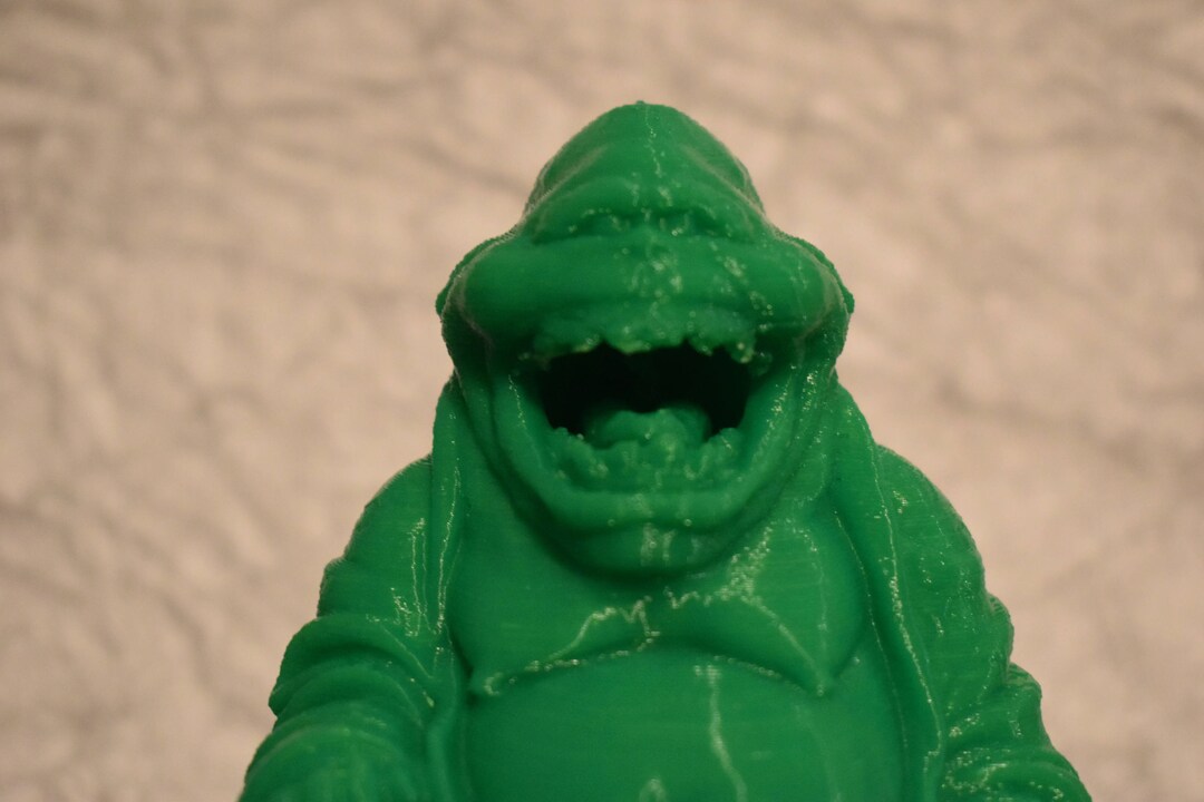 3D Printed Slimer Buddha Statuette: Funny Office Home Decor - Etsy