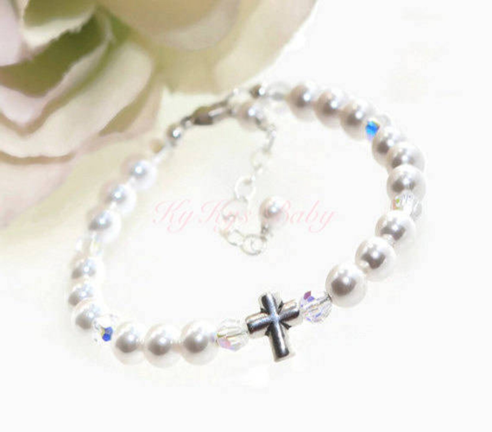 Baptism Jewelry Set Baptism Jewelry for Baby Girl Baptism Gift Set ...