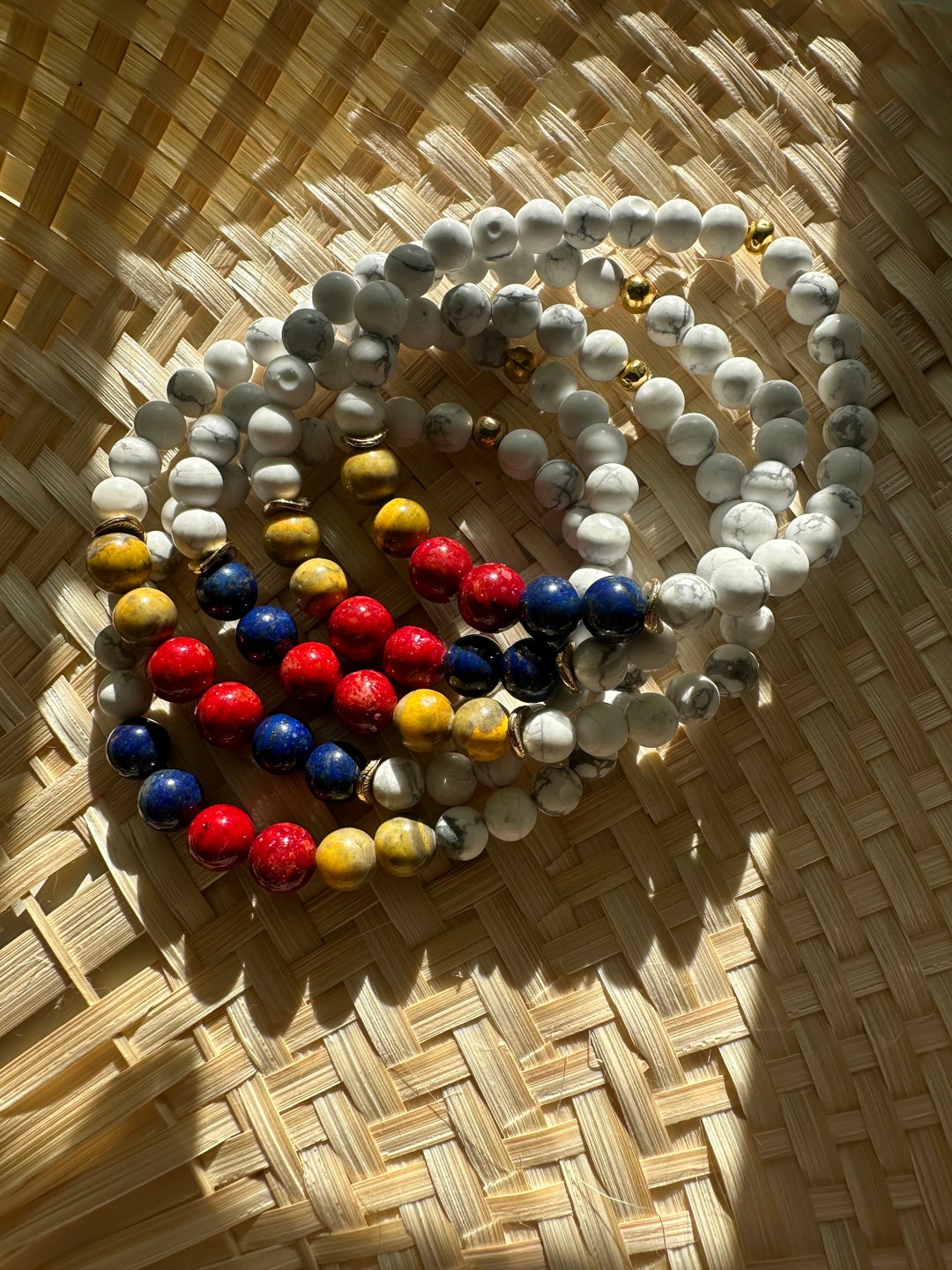 Philippines Filipino Pride Bracelet Colombia Venezuela Gemstone Crystal ...