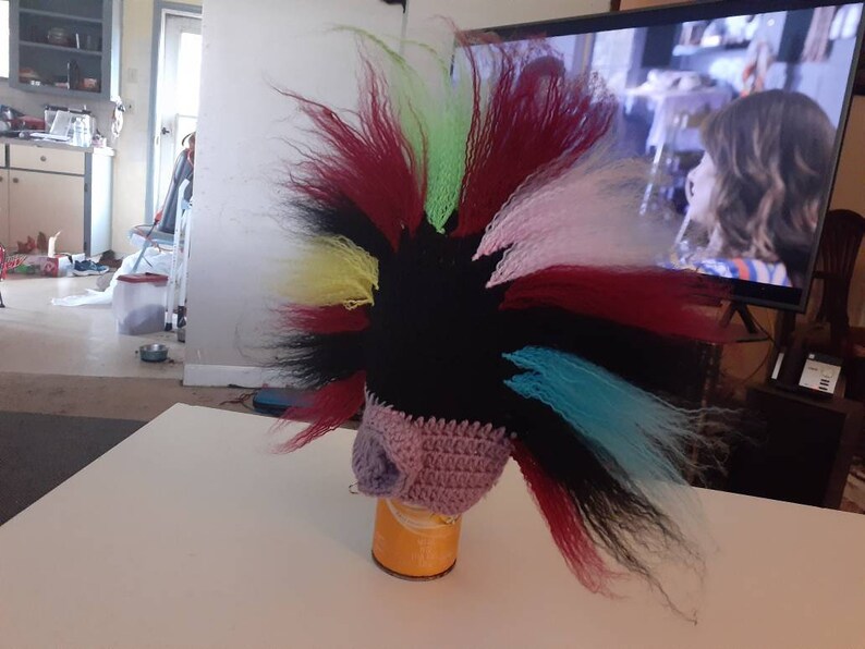 Handmade Barb Troll Hat (wig, Hat, Prop, Costume) - Etsy