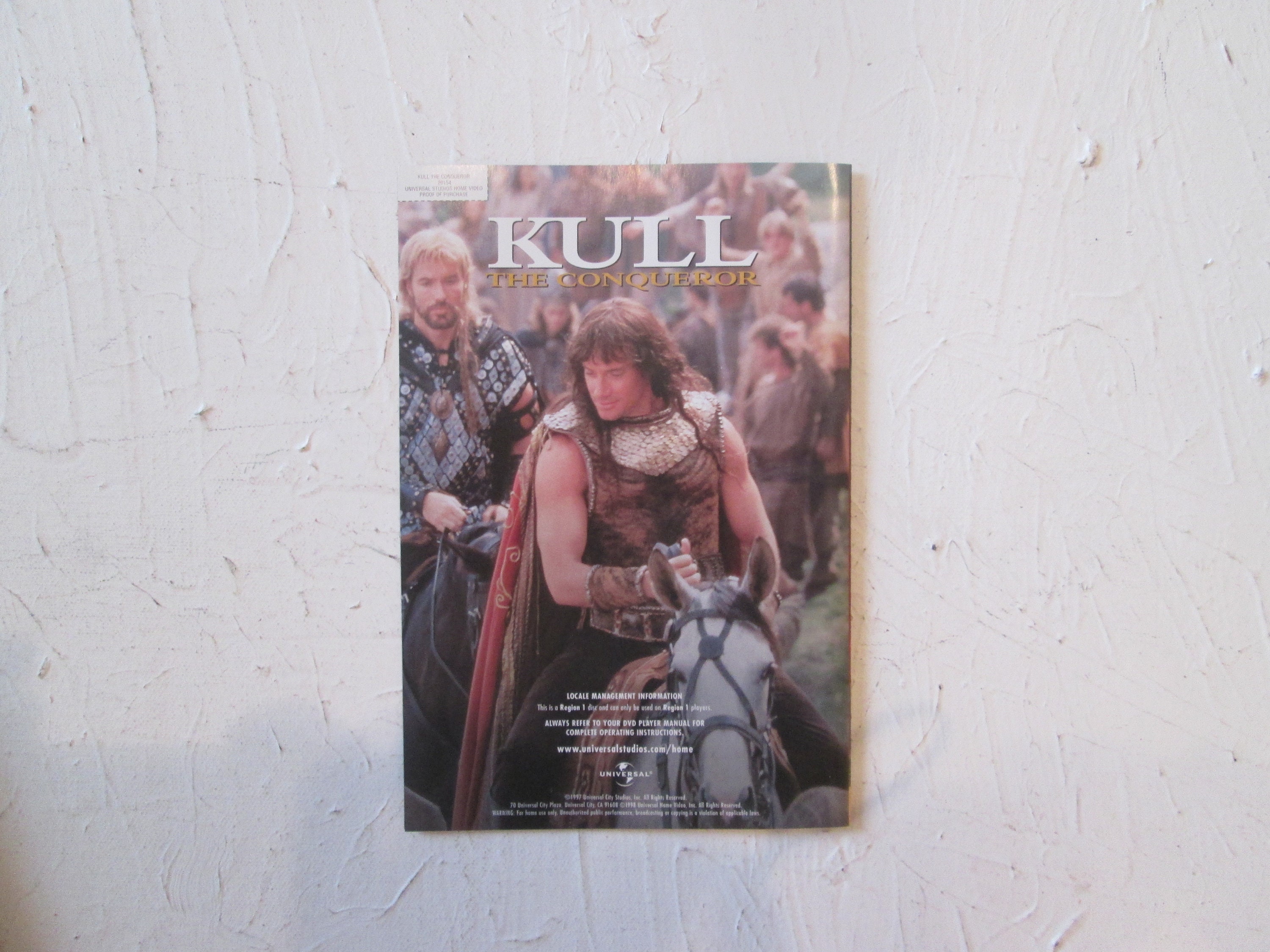 Kull The Conqueror Dvd