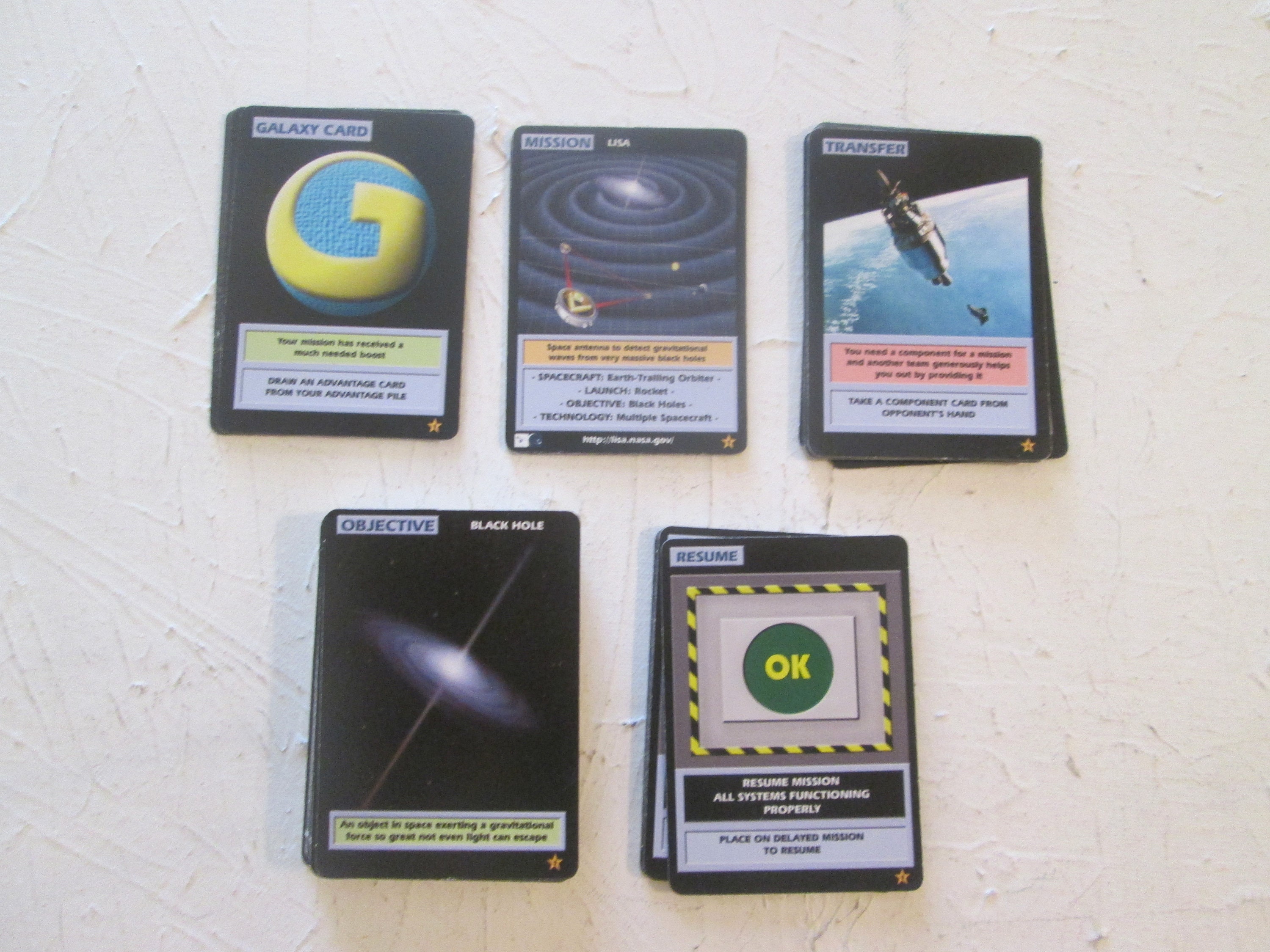 Vintage NASA the Space Place Cosmic Journeys Card Game & Amazing Space ...