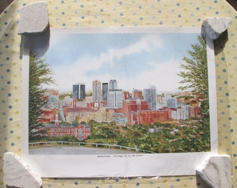 Birmingham City Poster - Etsy