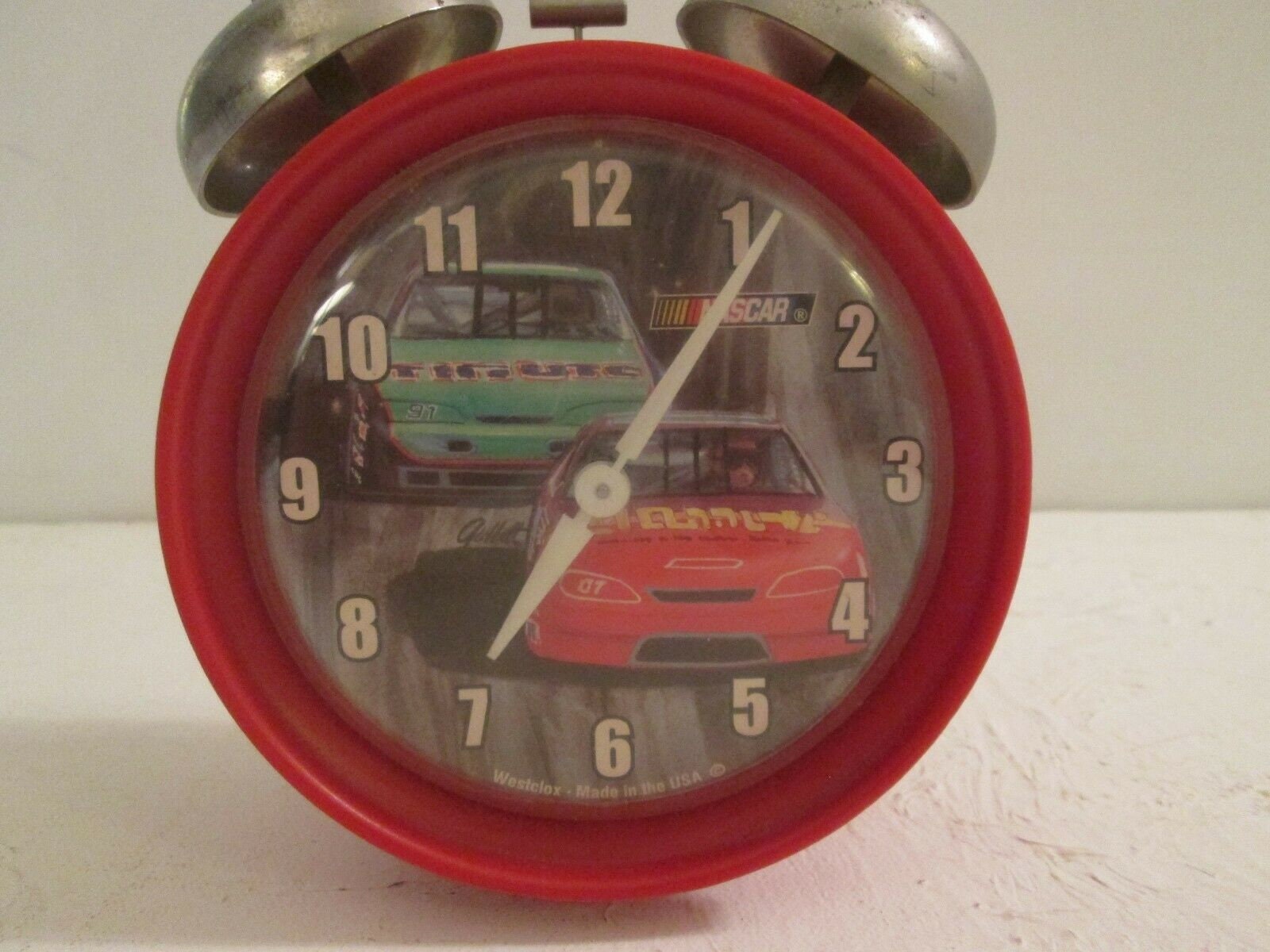 Vintage 1980s Westclox NASCAR Alarm Clock Car Racing Collectible ...