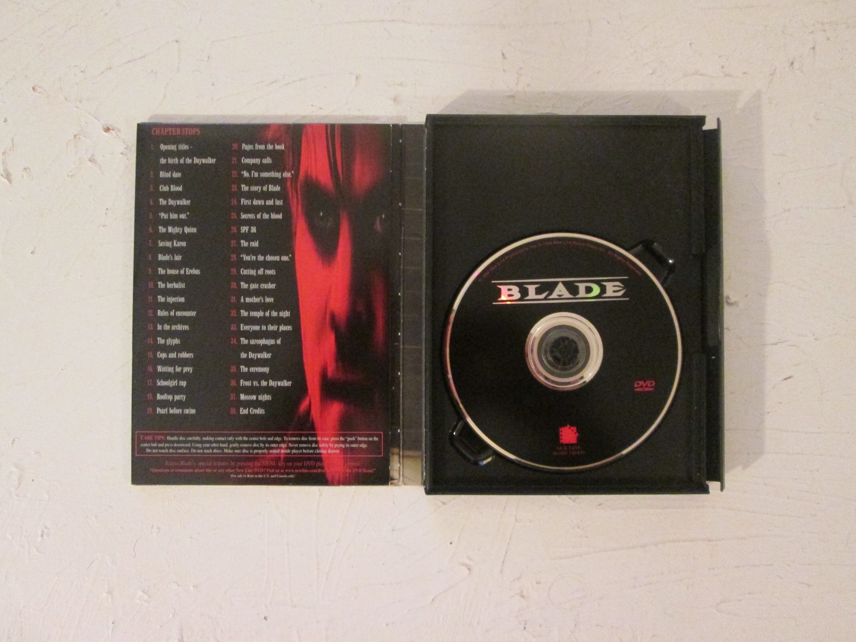 Vintage 2001 Blade DVD New Line Platinum Series Blade Film - Etsy Finland