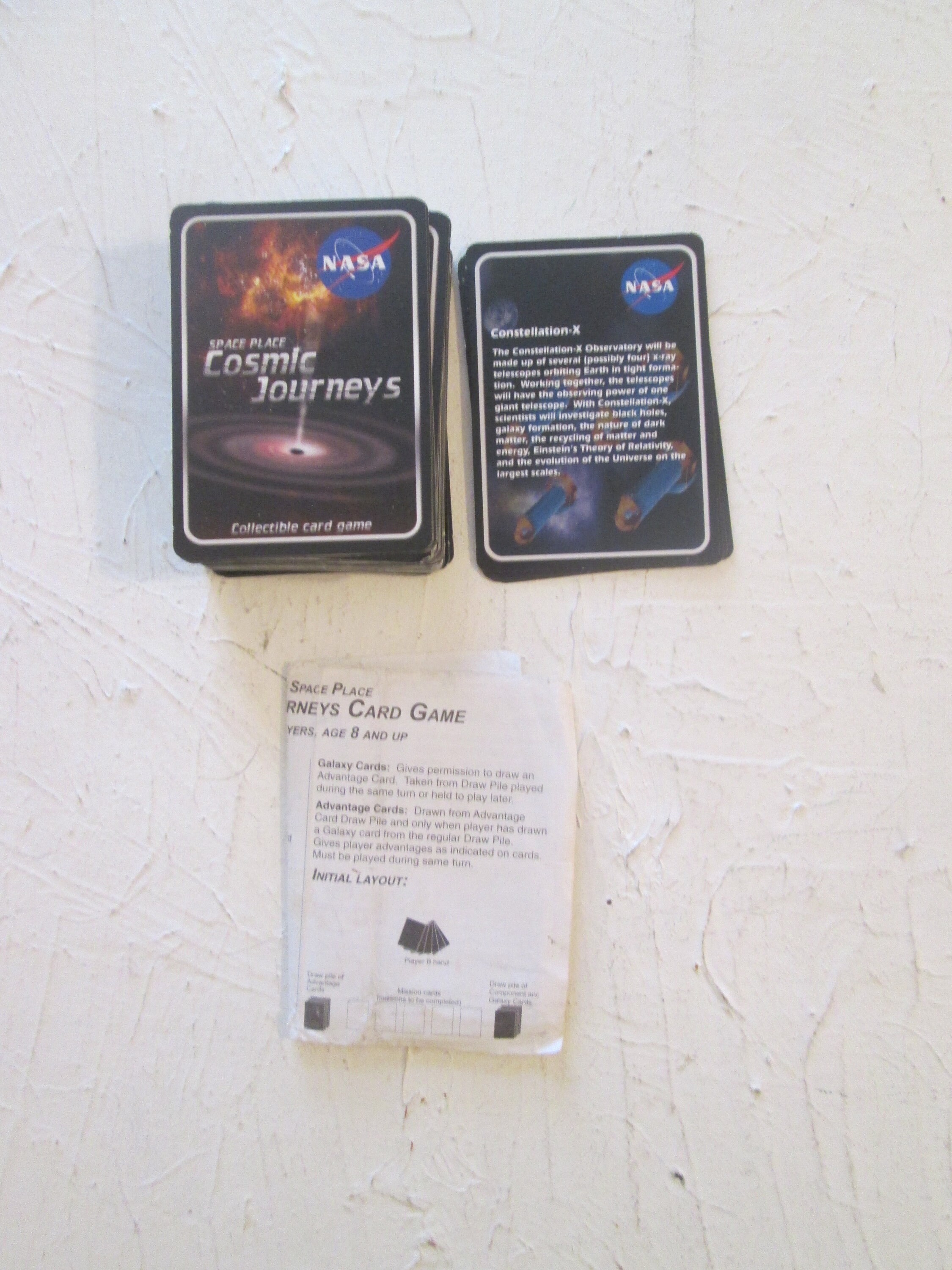 Vintage NASA the Space Place Cosmic Journeys Card Game & Amazing Space ...