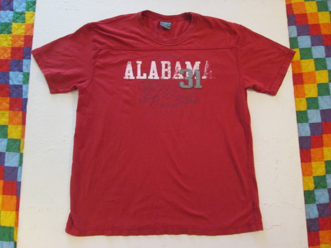 Vintage 1993 Alabama Crimson Tide T-shirt, XL NCAA Football Basketball ...