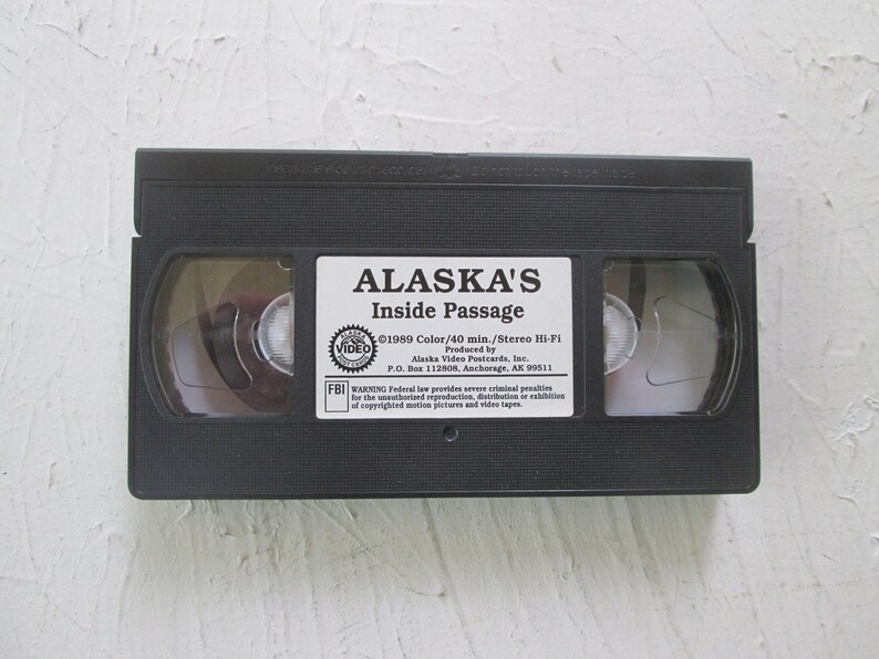 Vintage 1990s Alaska's Inside Passage VHS Tape Alaska Video Postcards ...