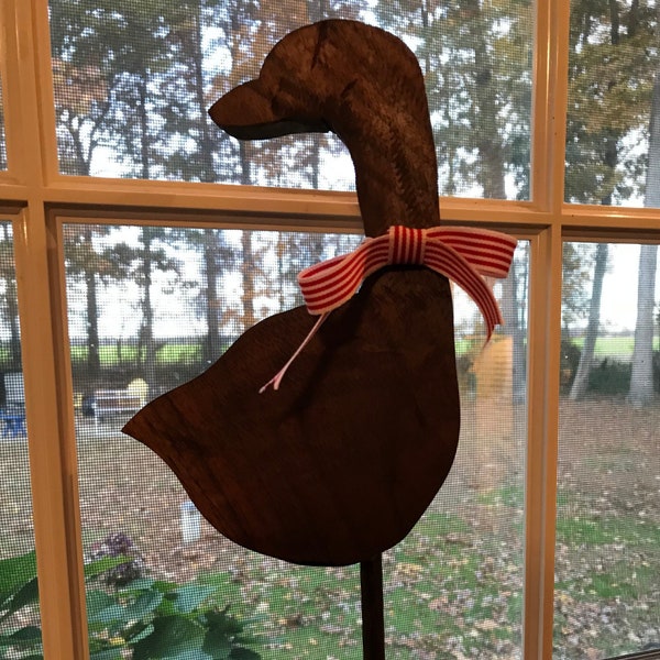Wooden Goose - Etsy