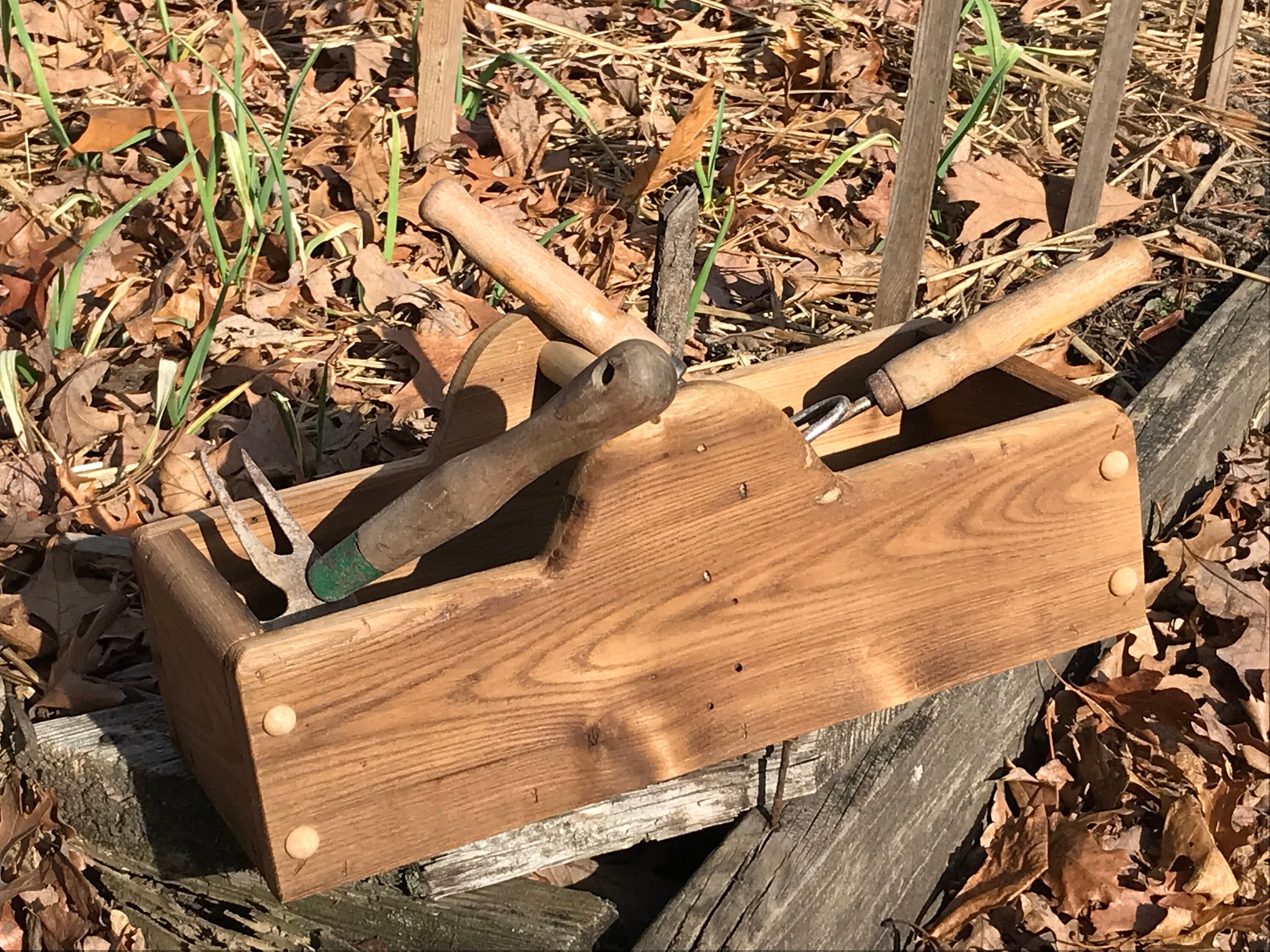 Rustic Solid Wood Tote - Etsy
