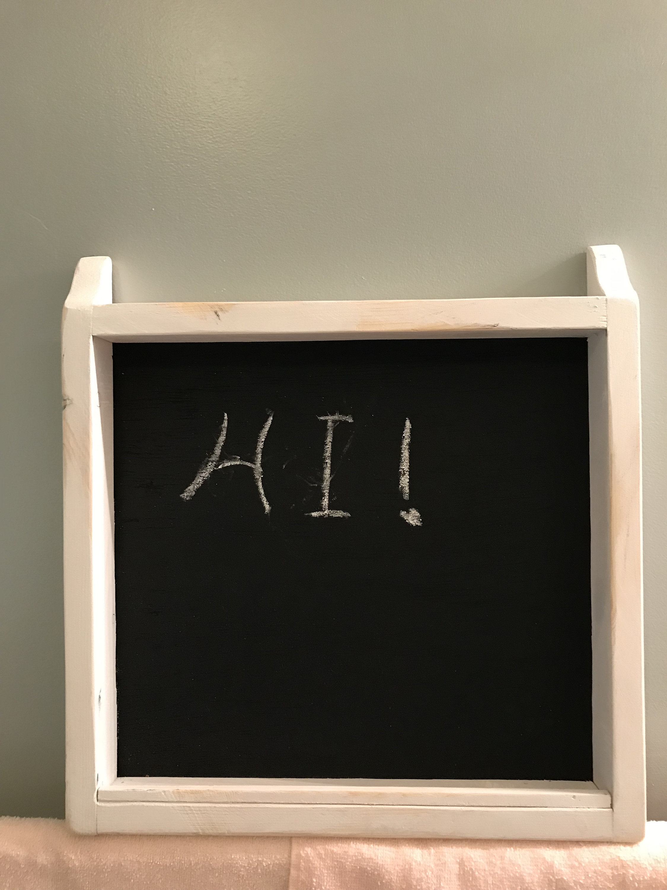 Rustic Wall Hanging Chalkboard - Etsy