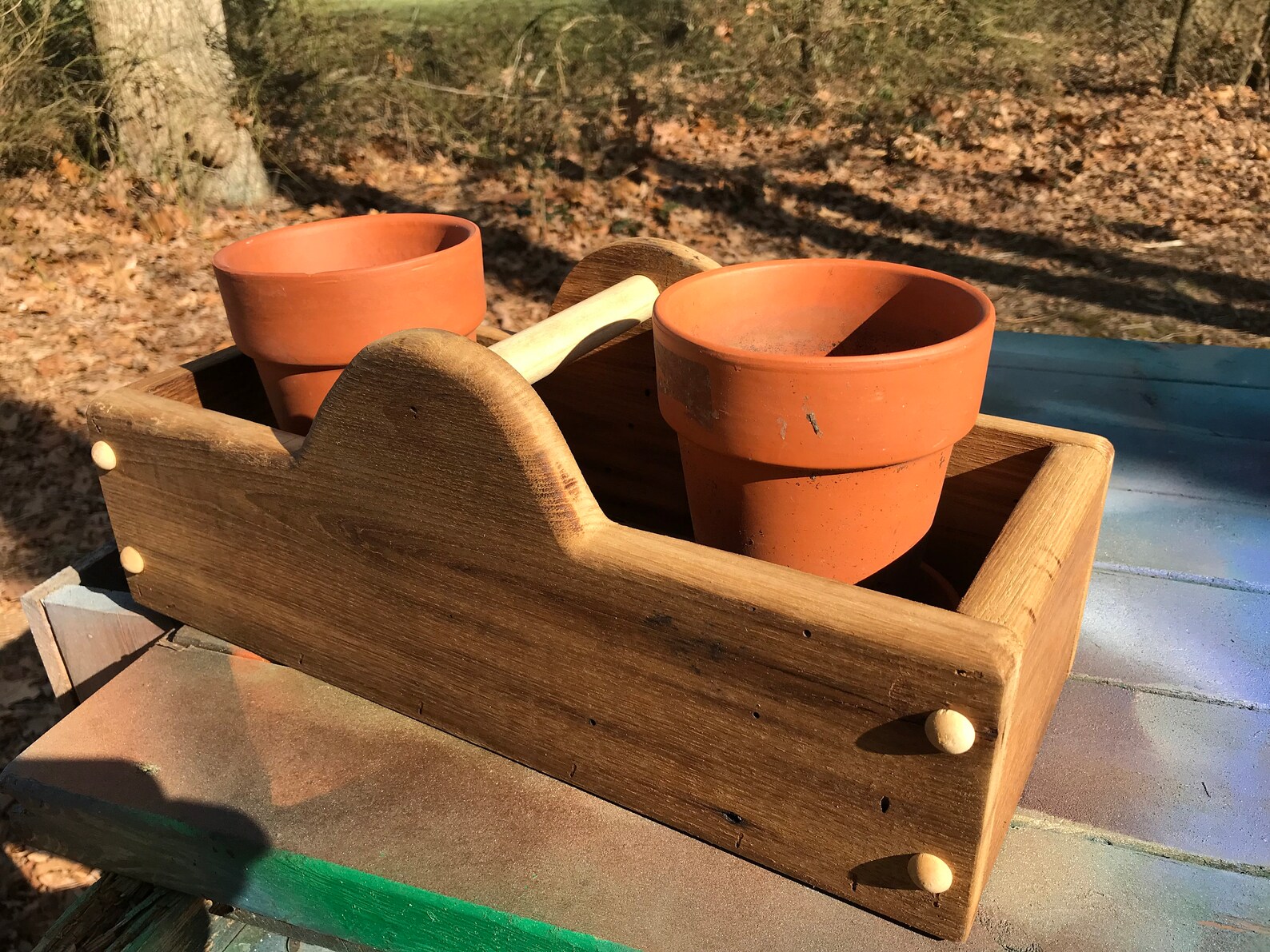 Rustic Solid Wood Tote - Etsy