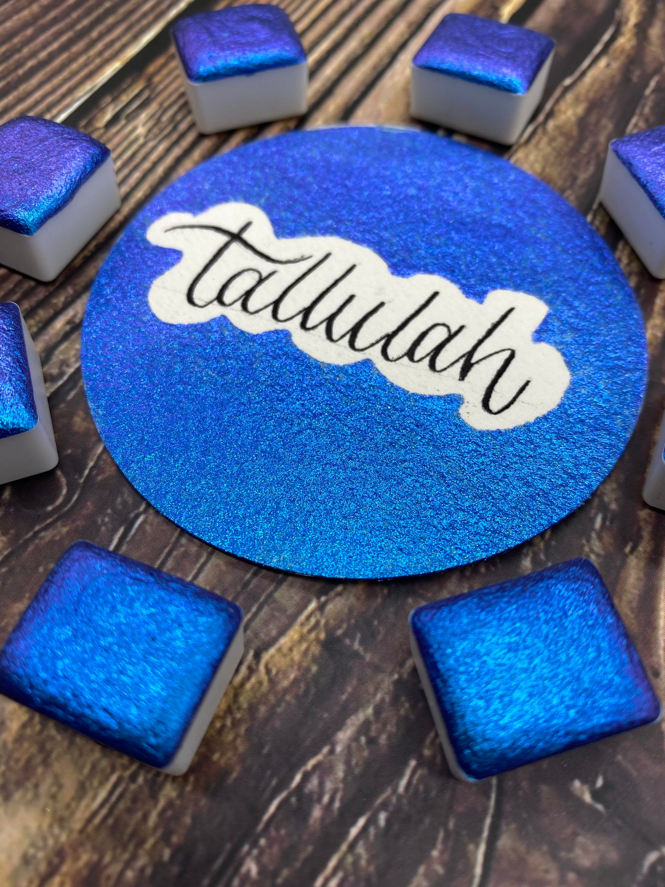 Tallulah Blue Chunky Glitter Sparkle Slight Colorshift | Etsy