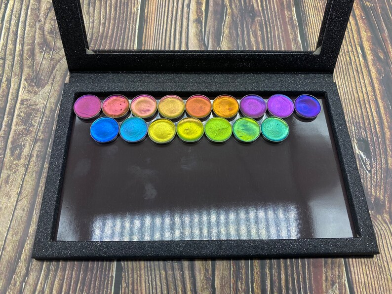 Chrome Colorshift 16 Color Set Sample Size 1mm Metal Circle - Etsy