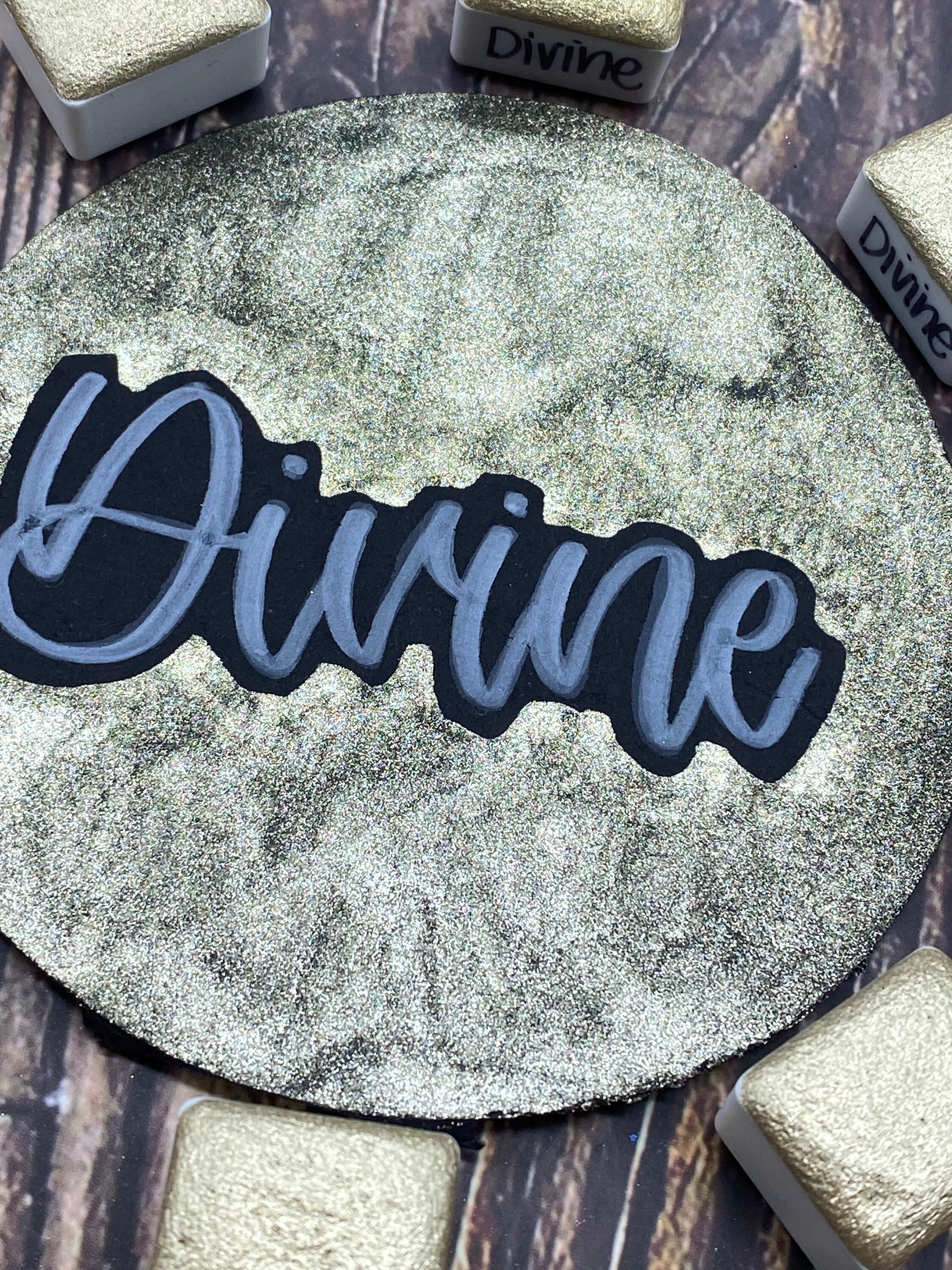 Divine Super Sparkle Handmade Watercolor - Etsy