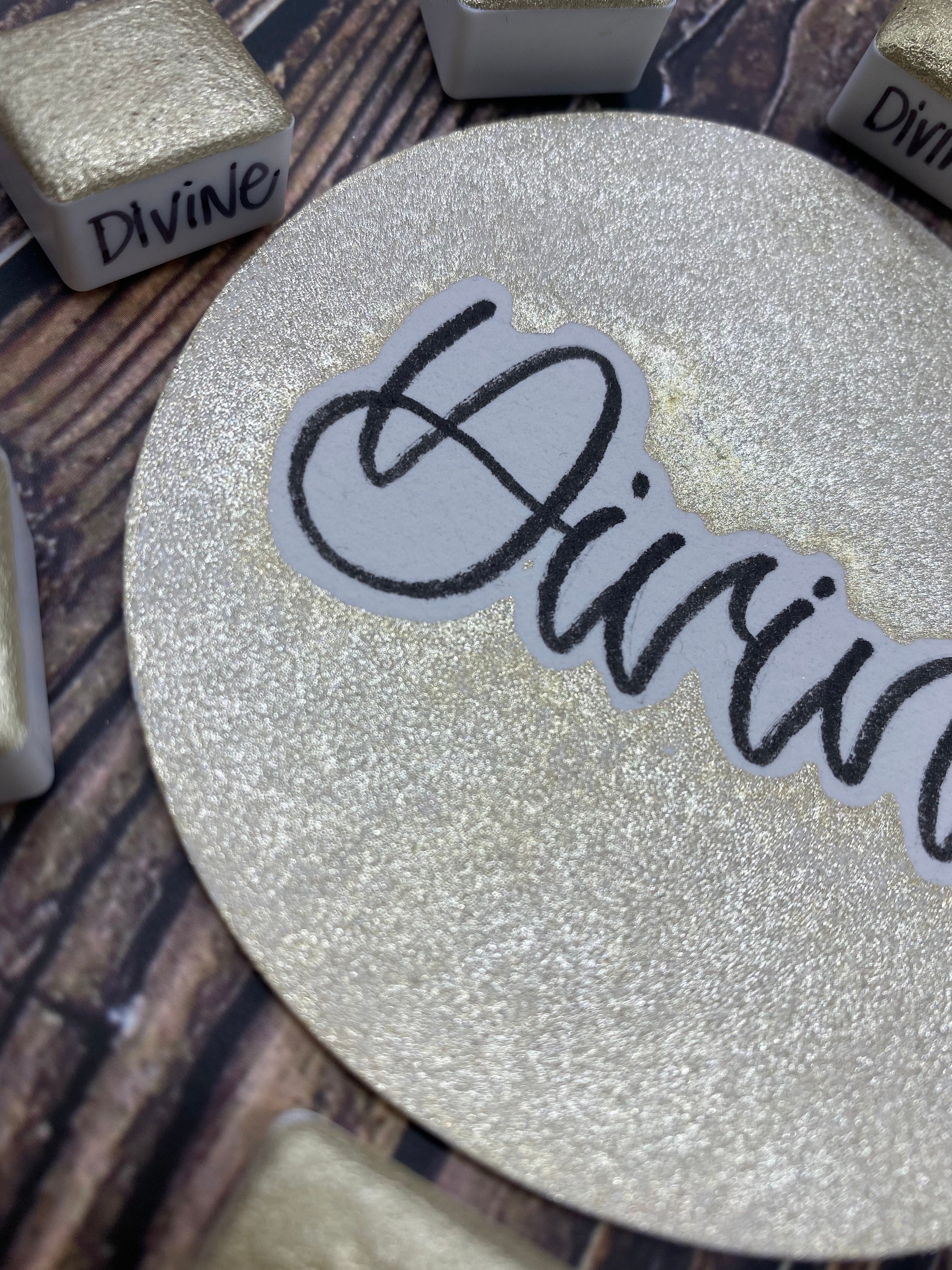 Divine Super Sparkle Handmade Watercolor - Etsy