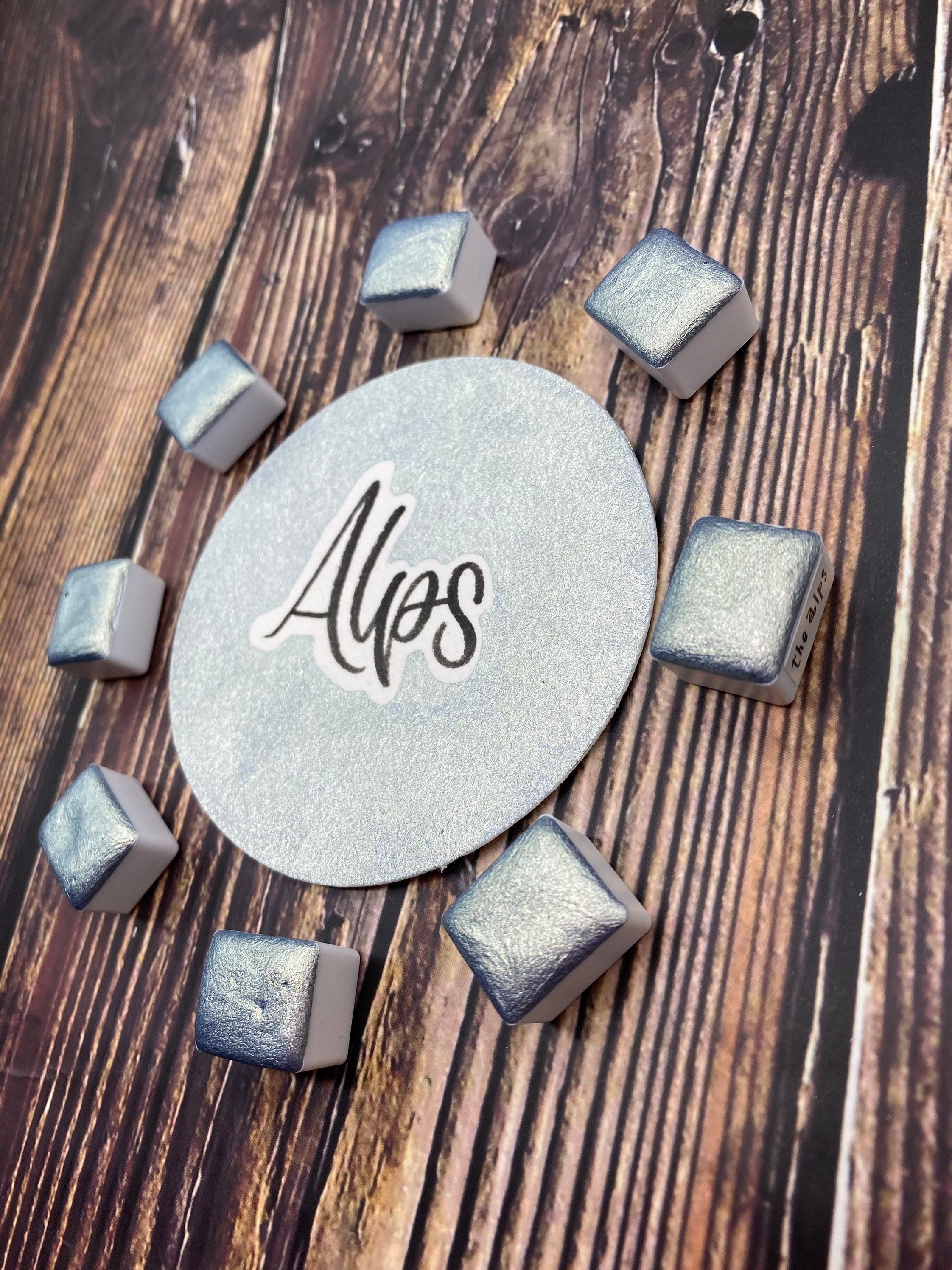 Alps Shimmer Metallic Handmade Watercolors - Etsy