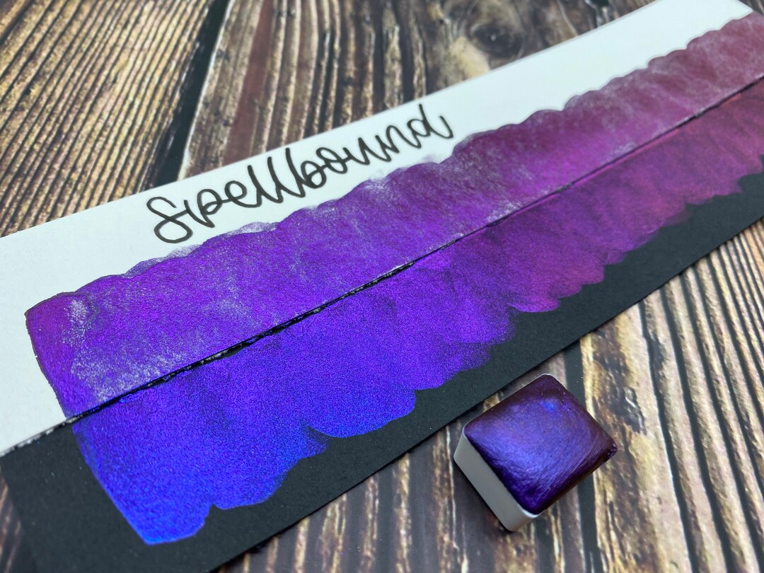 New Spellbound 2.0 Colorshift Handmade Watercolor - Etsy