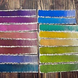 Chrome Colorshift 16 Color Set Sample Size 1mm Metal Circle - Etsy