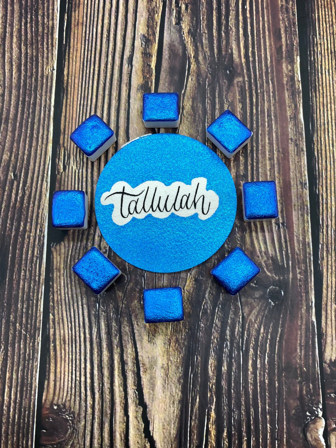 Tallulah Blue Chunky Glitter Sparkle Slight Colorshift Handmade ...