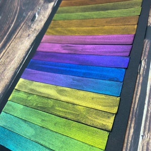 Chrome Colorshift 16 Color Set Sample Size 1mm Metal Circle - Etsy