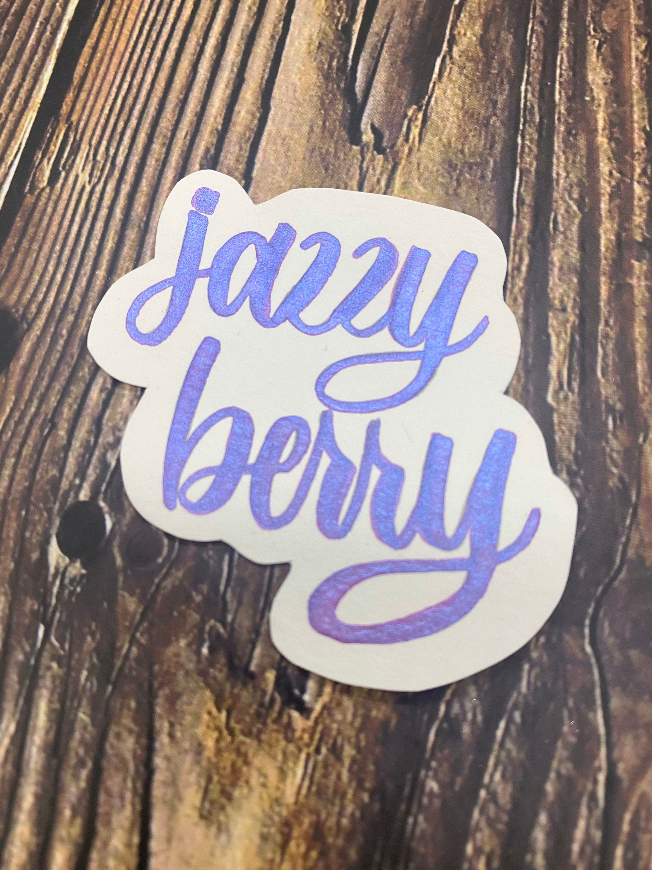 Jazzy Berry Pink Shimmer Watercolor Half Pan Watercolor | Etsy