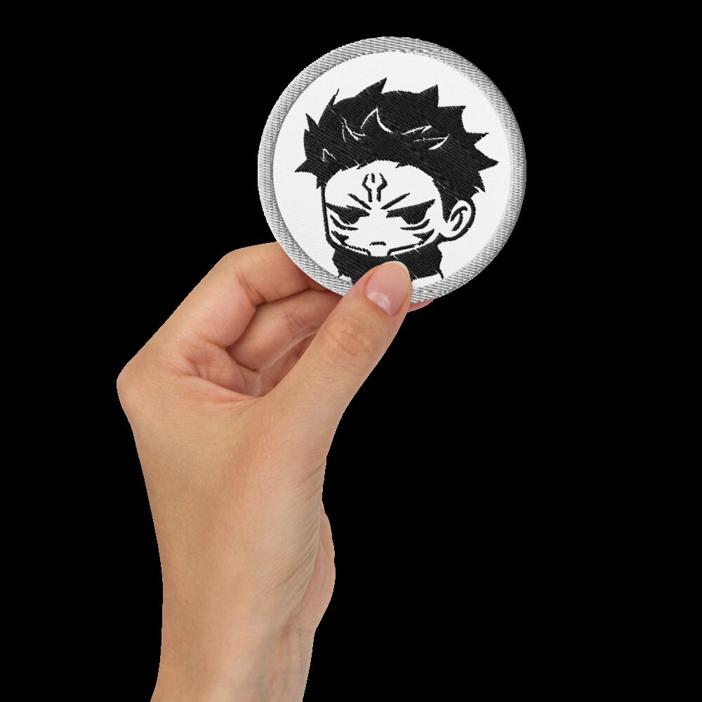 Sukuna Ryomen Embroidered Patches (jujutsu Kaisen) - Etsy