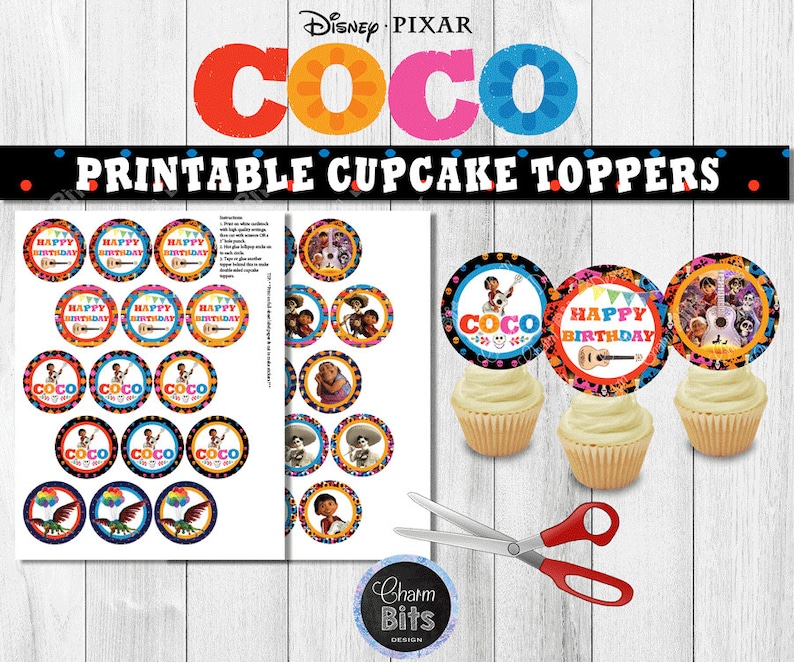 Coco Birthday Party Kit Coco Birthday Decorations PRINTABLE | Etsy