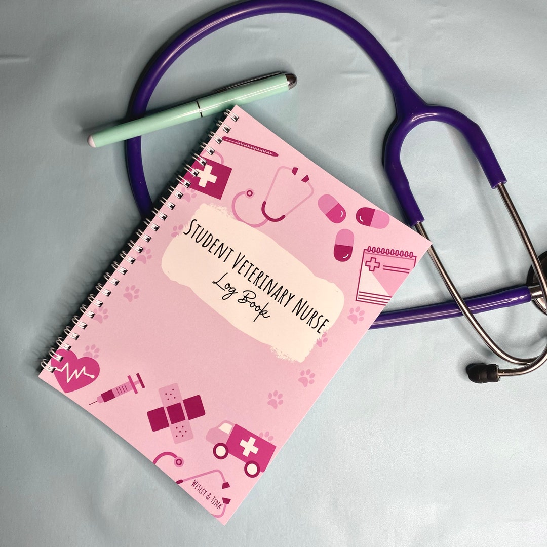 Student Veterinary Nurse Logbook: Study Journal - Etsy