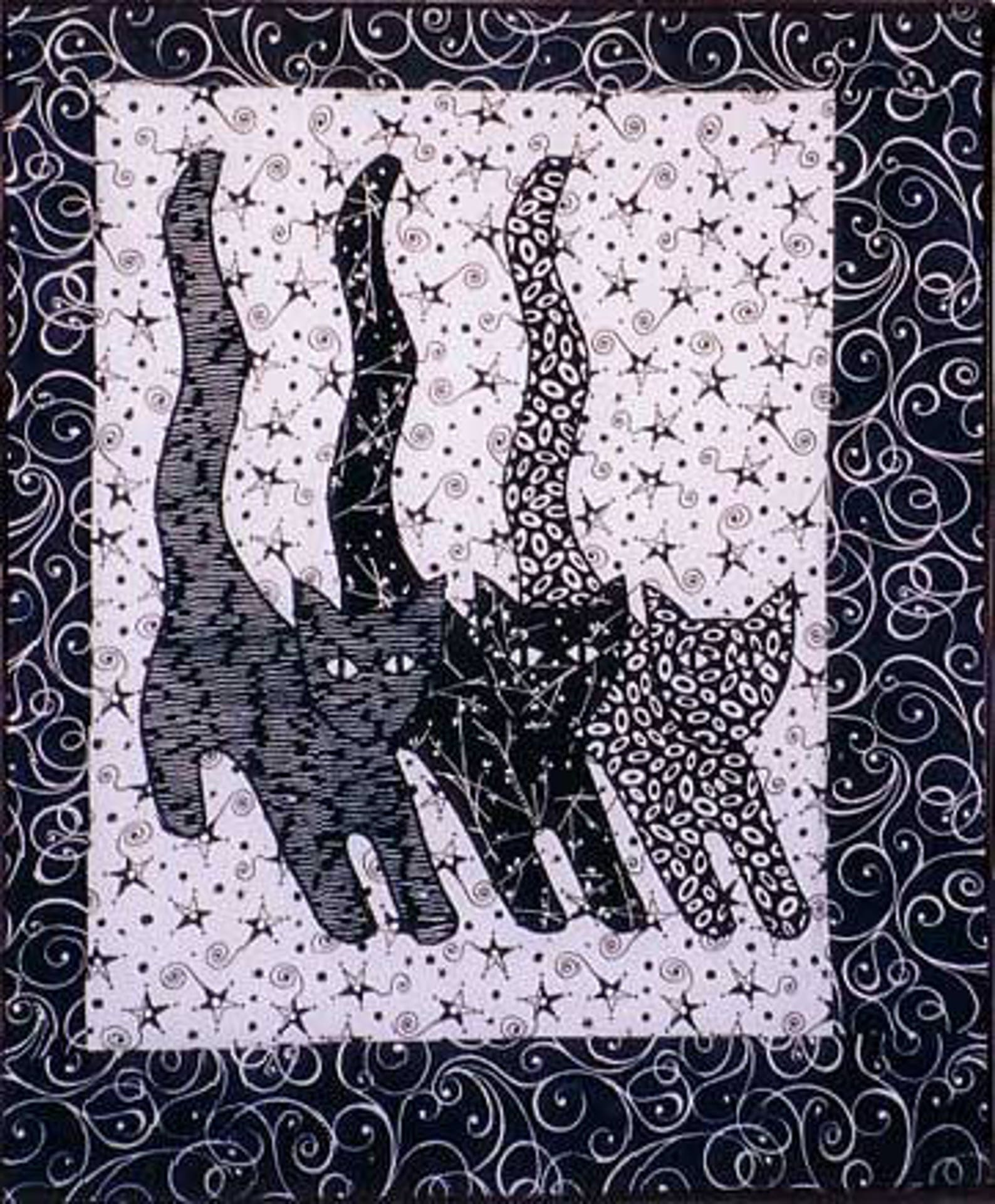 Designs to Share With You Cat Parade Quilt Pattern Wall - Etsy Canada