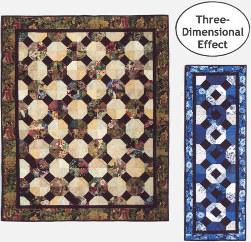Designs to Share With You Four by Four Quilt Pattern Table Runner Lap ...