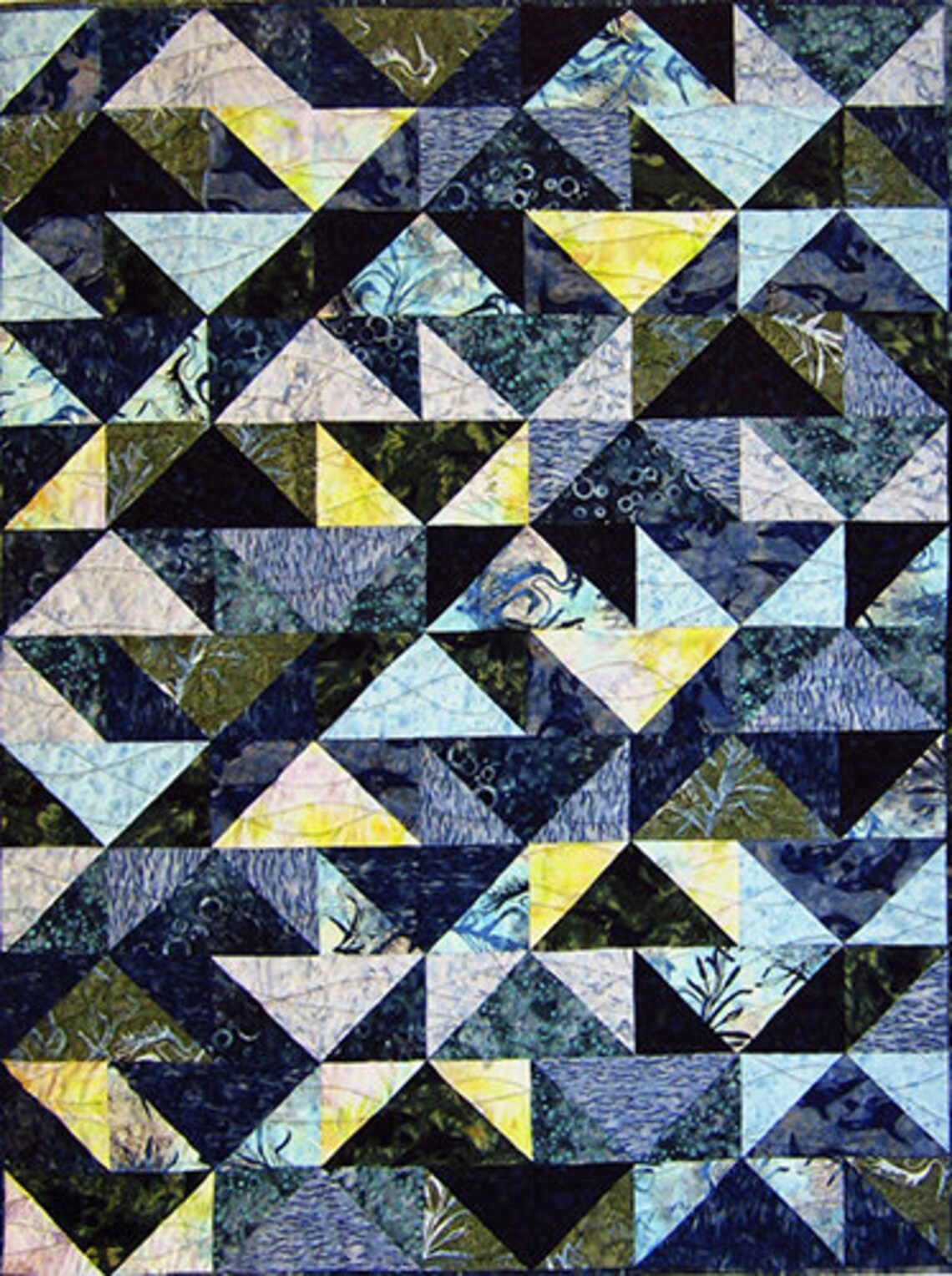 Designs to Share With You Blue Lagoon Quilt Pattern Lap Quilt Bed ...