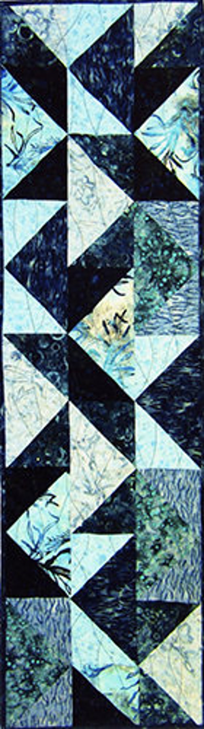 Designs to Share With You - Blue Lagoon - Quilt Pattern - Lap Quilt ...