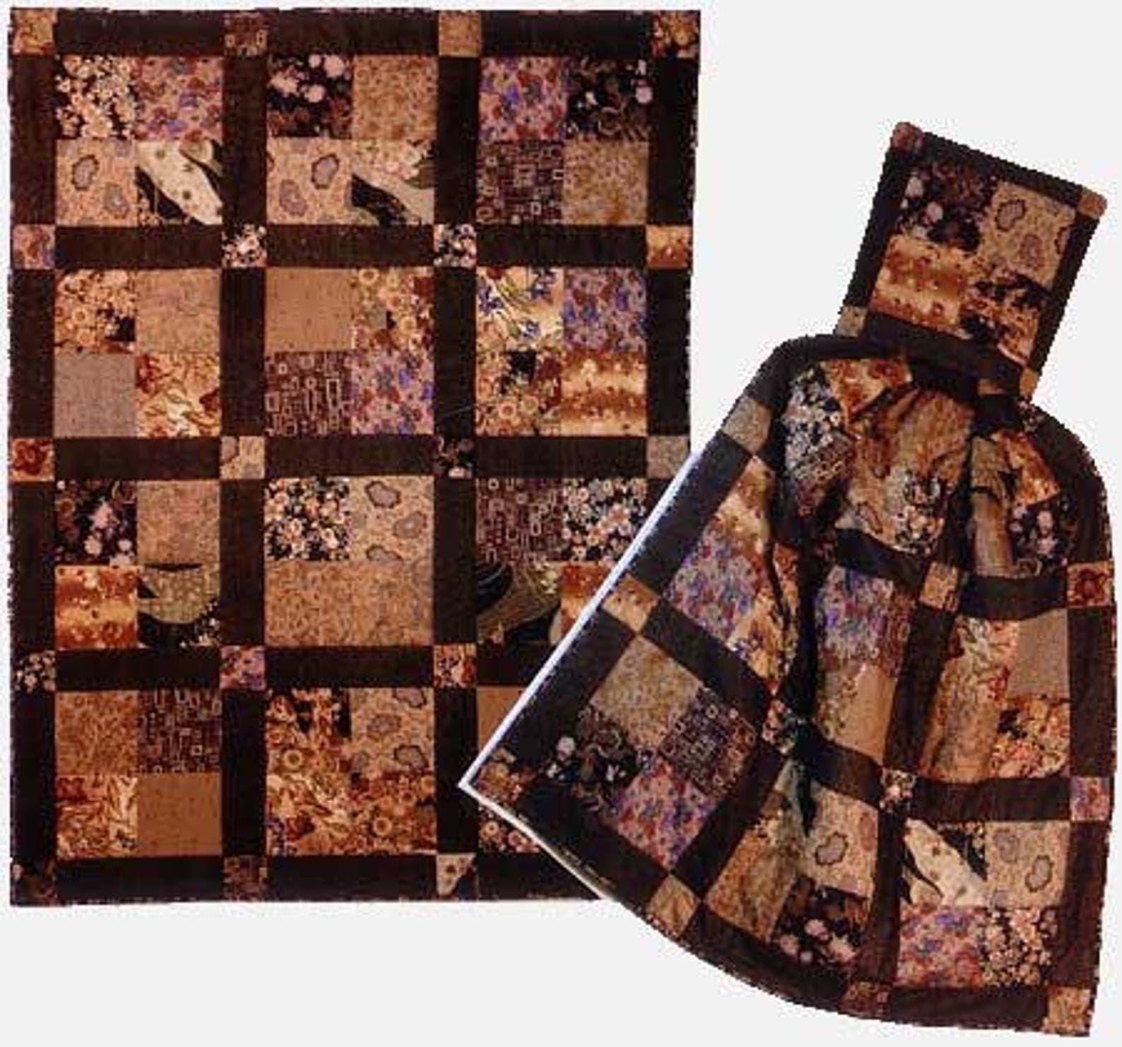 Designs to Share With You - Scrapbag Quillow - Quilt Pattern - Lap ...
